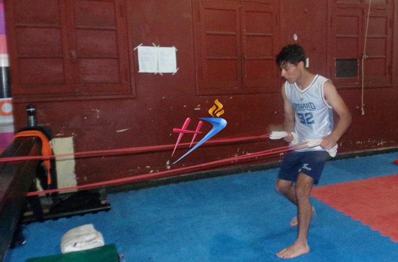 Marcelo Torres clasificó a la “Serie Mundial de Lucha de Playa”