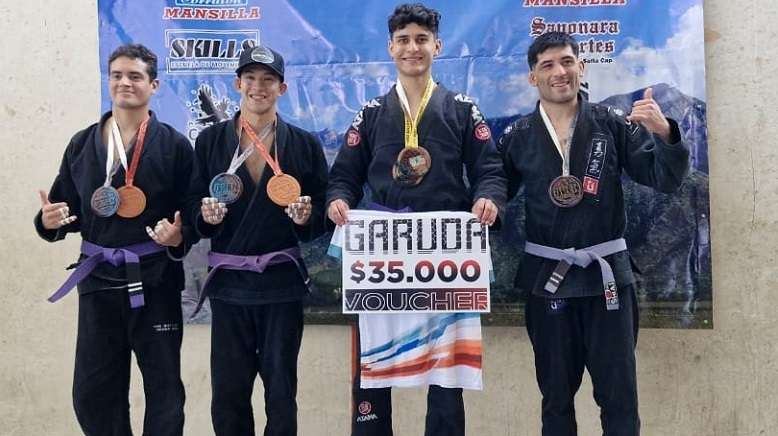 Rodrigo Saavedra campeón en el Open Cafayate BJJ